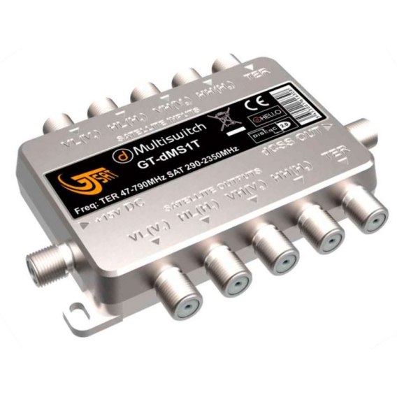 Multiswitch Unicable II program. GT-SAT GT-dMTS1T | Kup Teraz na ...